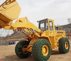 Tyre Protection Chain For Loader/earthmover/dump Truck/grader/crane ...