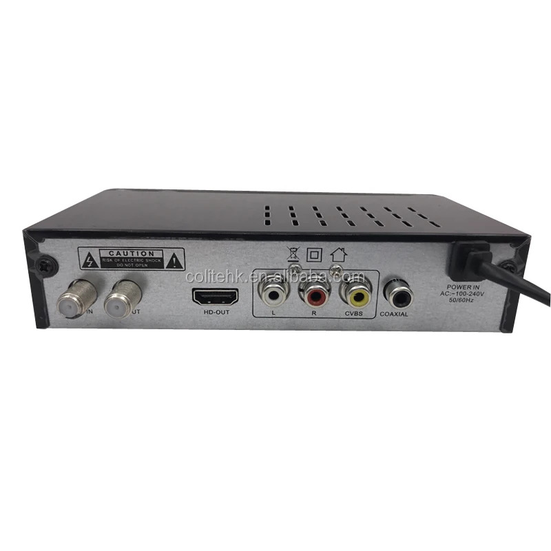 Best Selling Digital TDT Receiver for Colombia with Wifi Youtube IPTV ...