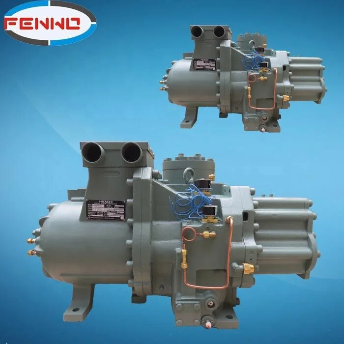 45KW Hitachi Screw Compressor - Efficient Refrigeration