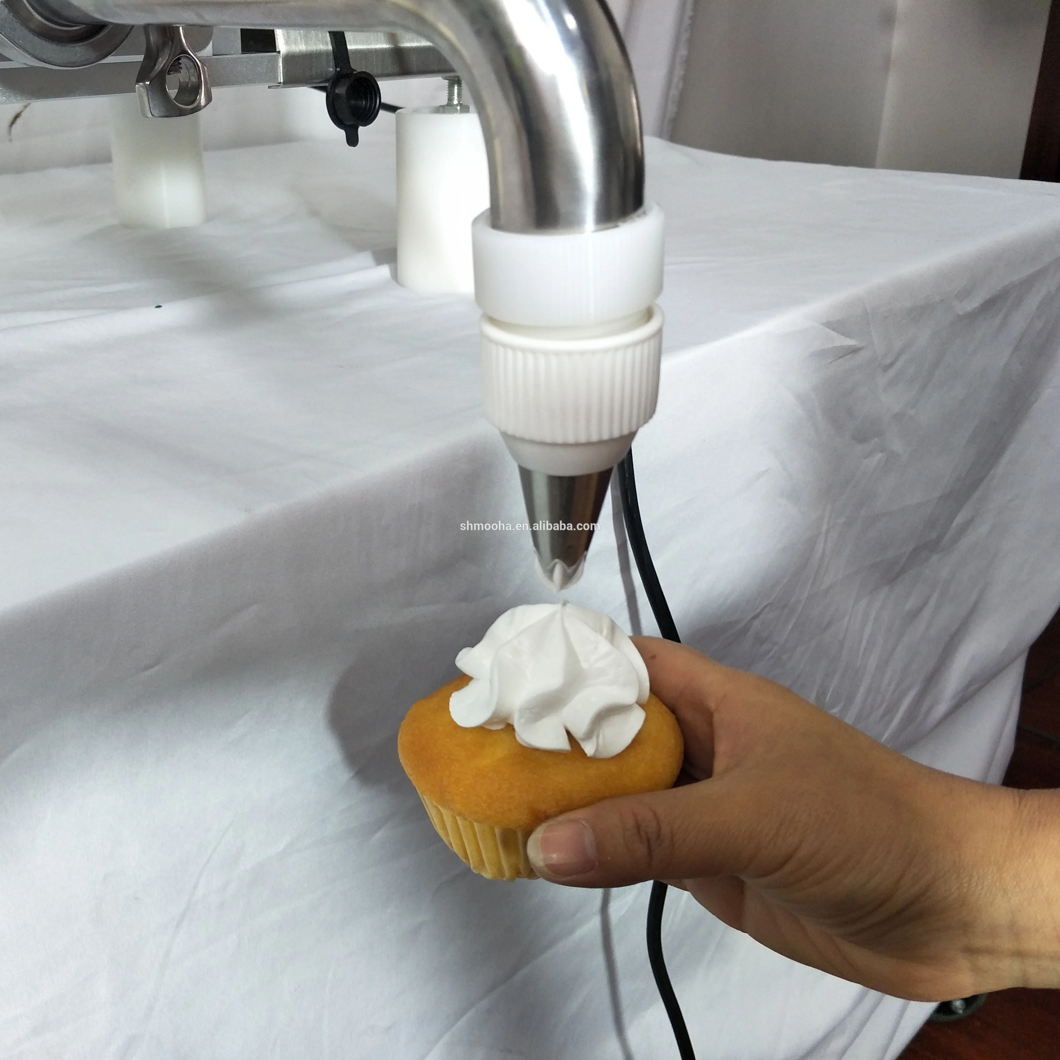 Commercial Semi Automatic Sandwich Maker - Bakery Filling Injector