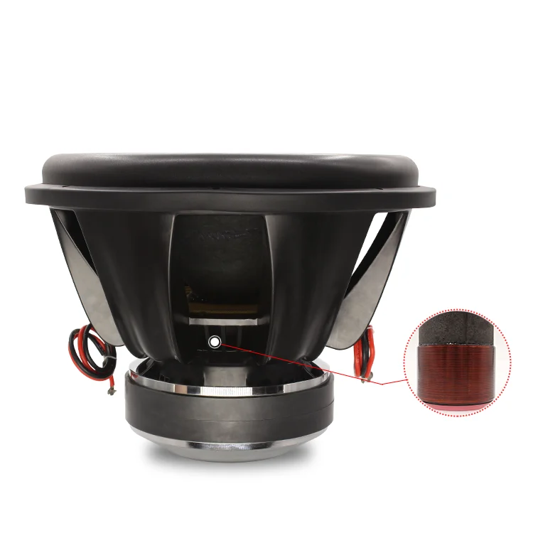 6000 Watts Car Audio Subwoofer - 18 Inch SPL Powerhouse