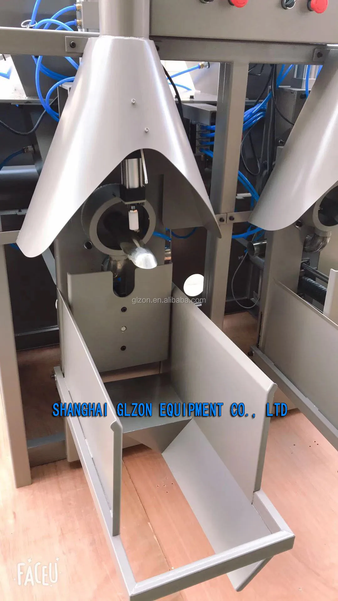 Pneumatic Dual Nozzle 10-50kg Dry Mixed Mortar Valve Type Powder ...