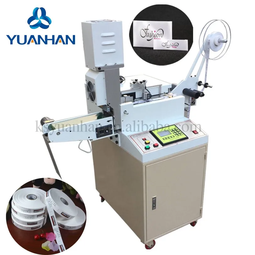Ultrasonic Label Cutting Machine For Satin Ribbon,Textile,Taffeta ...