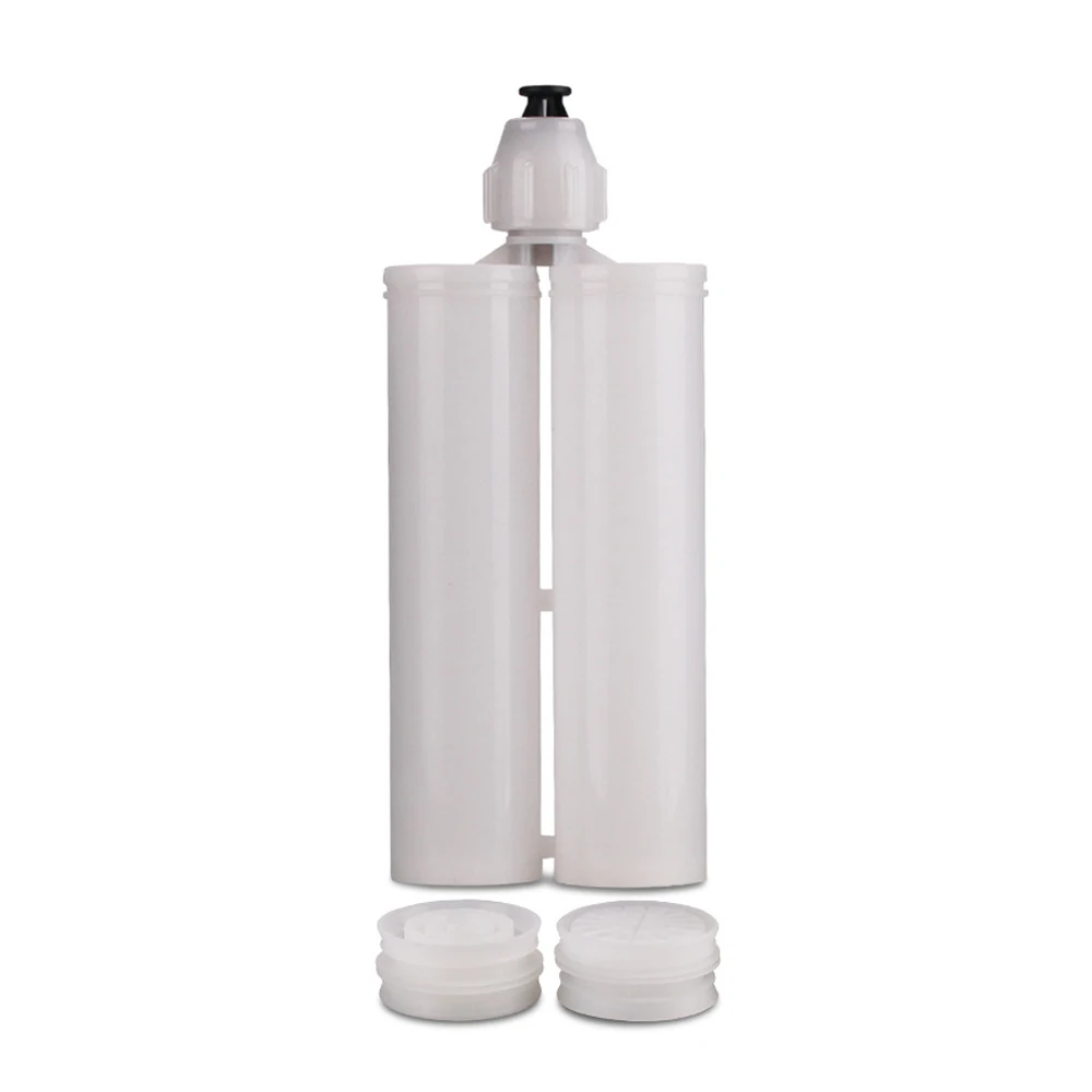 200ml 1:1 Pp Plastic Double Barrel Syringe Cartridge For Ab Glue ...