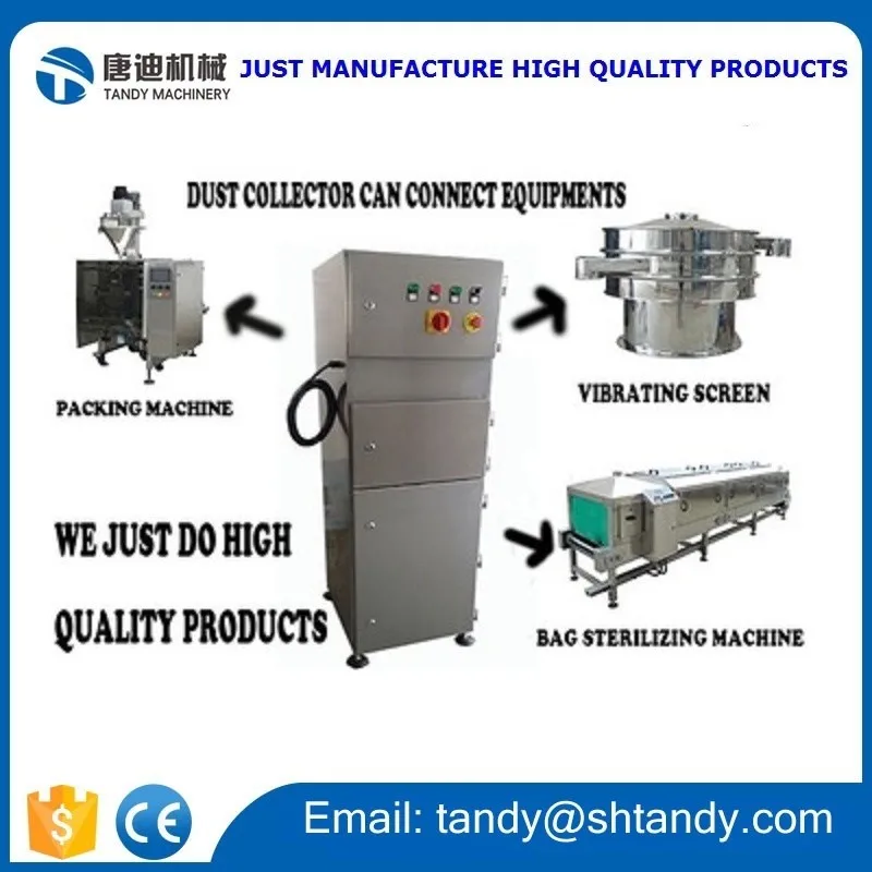 Sugar Powder Cartridge Dust Removal Machine/dust Collector/cyclone Dust ...