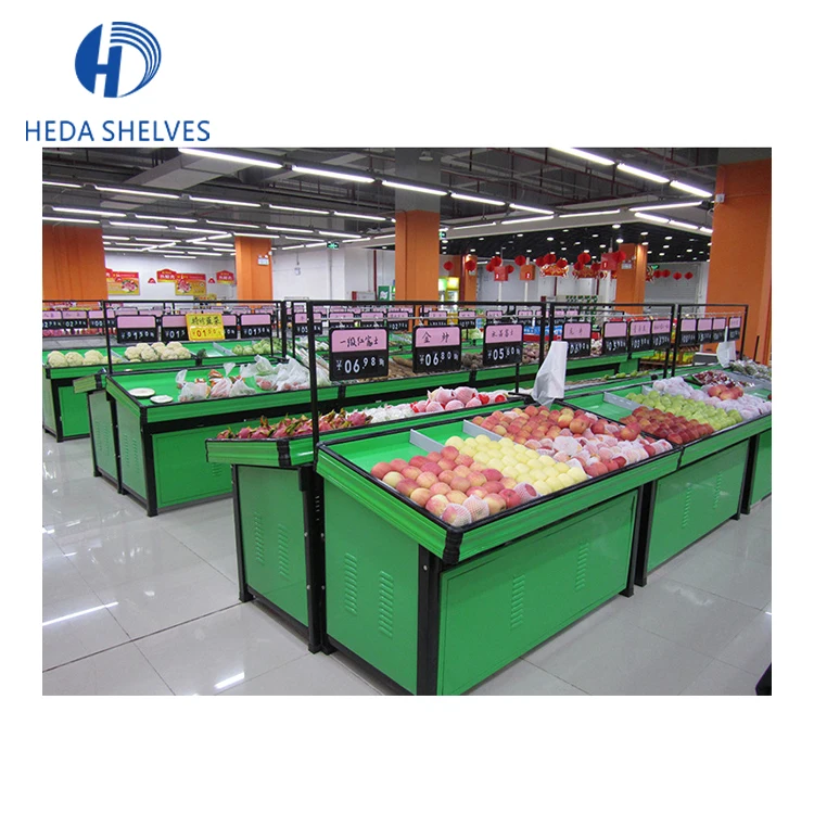 High Quality Fruit Vegetable Display Rack Fruit Rack Basket With Banana ...