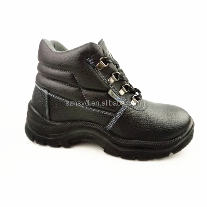 High Quality Genuine Leather Safety Boots Safety Shoes With Steel Toe ...