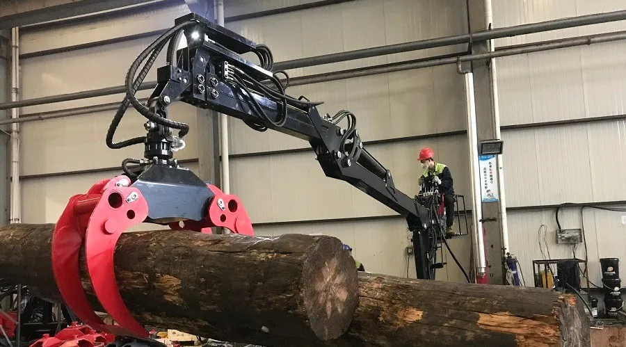 3 Point Hitch Log Crane for Tractor - 3 Ton Rotator