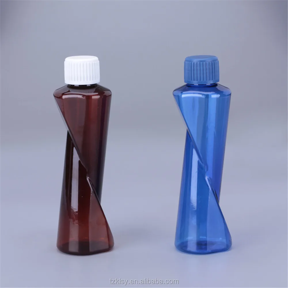 200ml PET Plastic Beverage Bottles - Customizable & Durable