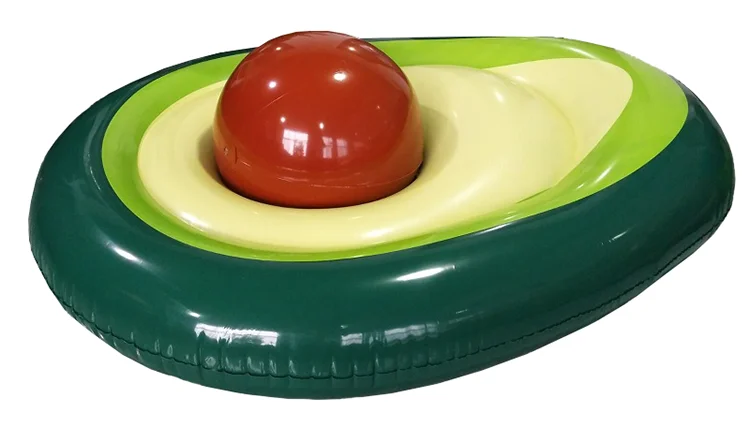Huge Inflatable Avocado Pool Float With Ball Water Fun Large Blow Up ...