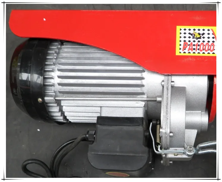 6m Lifting 1 Ton Electric Hoist With A Trolley 220 Volt - Buy Electric ...