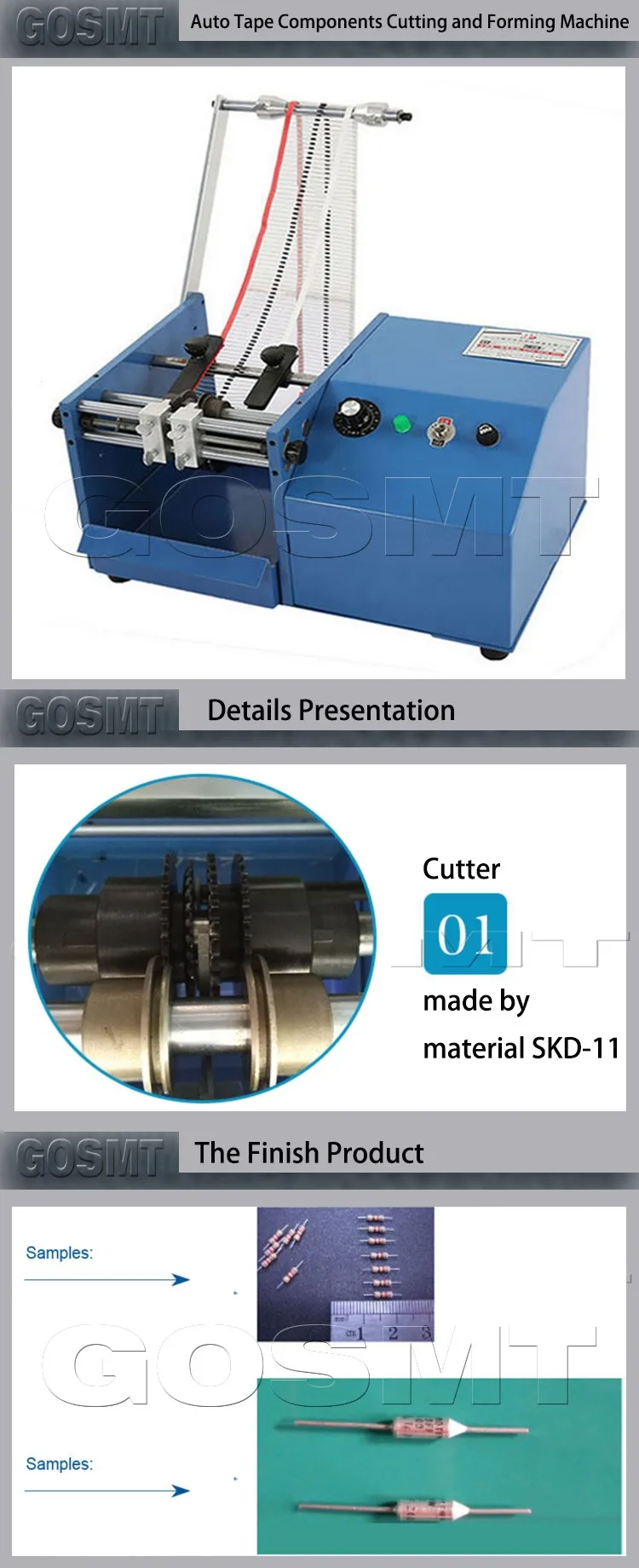 Tape Type LED Components Cutting Machine - Automatic & Efficient