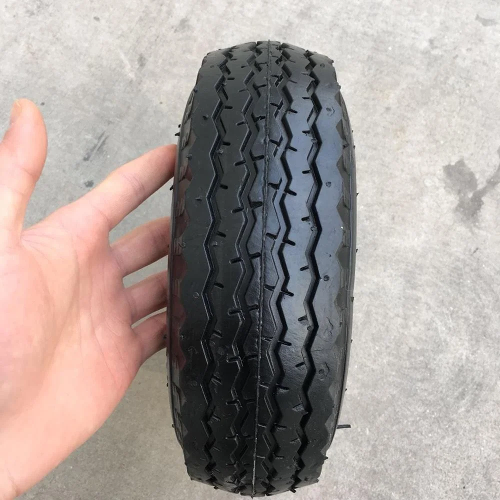 3.50-4 Rubber Tire 2pr Sawtooth Pattern 10 Inch Rubber Wheelbarrow ...