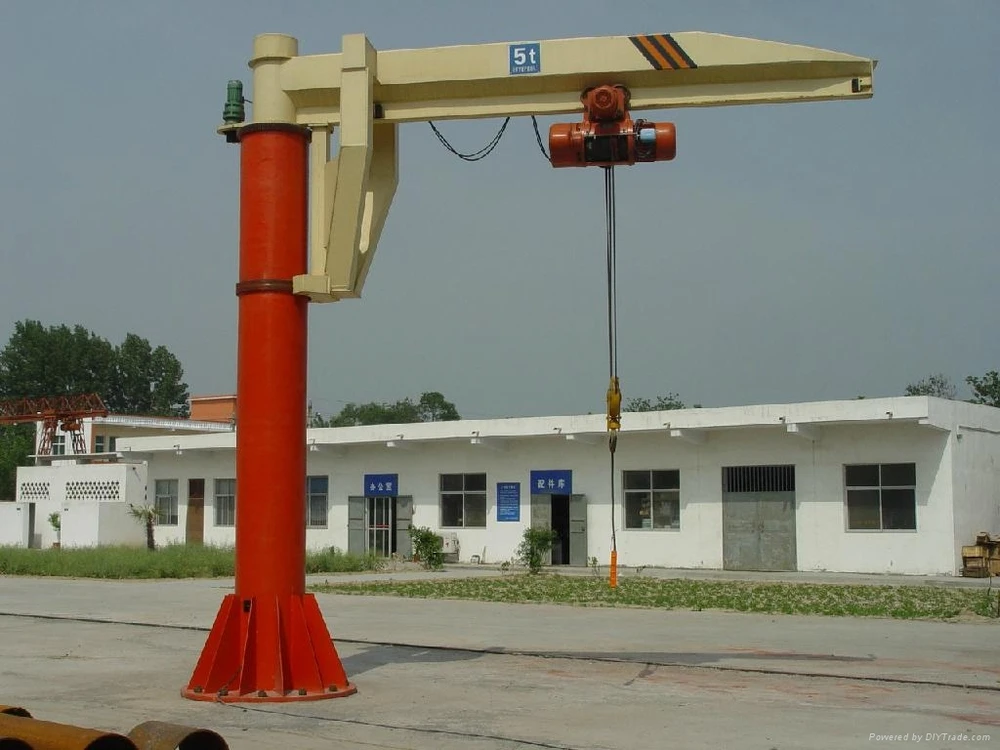 Free Standing Column Mounted 5 Ton Small Jib Crane - Buy 5 Ton Small ...