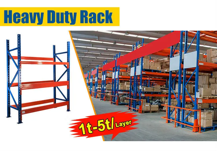 Easy-install Height Adjustable 5 Layers Metal Storage Shelf Rack ...