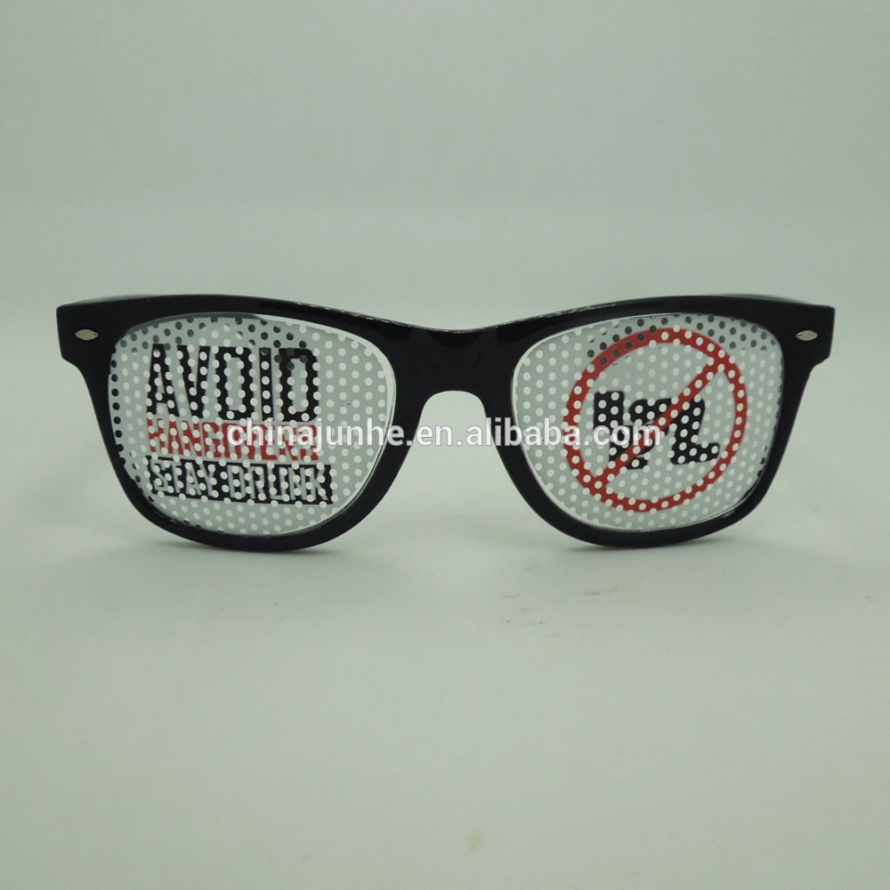 New Lens Printing Sunglasses With Custom Logo Lens Pinhole Sticker ...