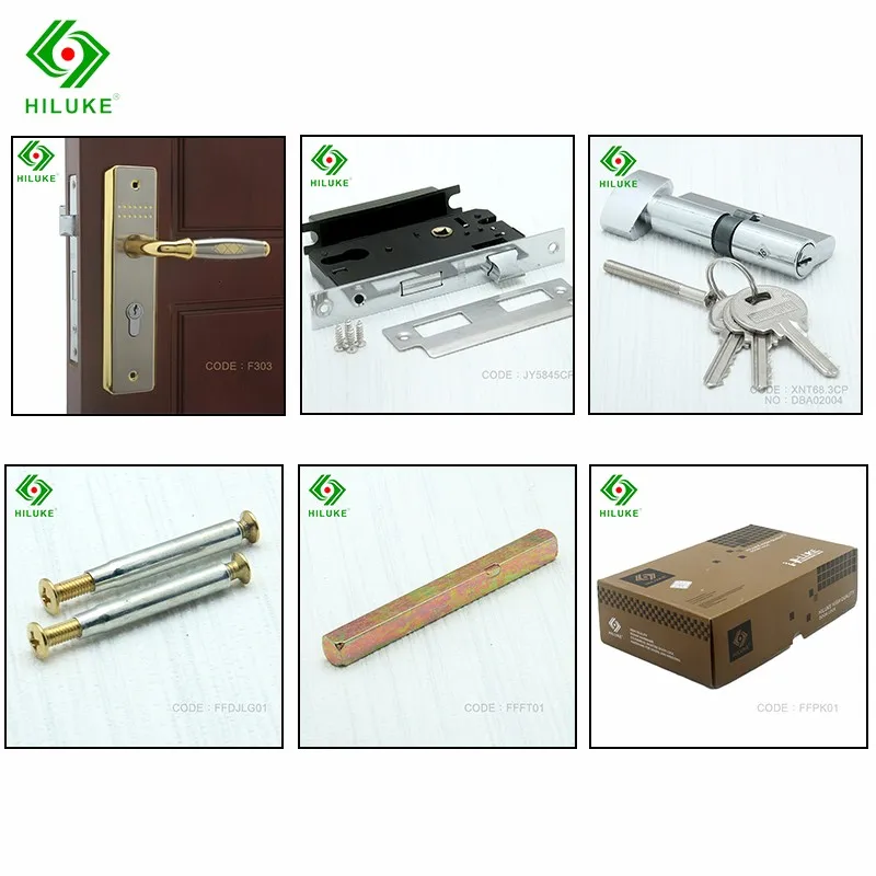 Hiluke Mortise Portable Wooden Door Lock With Iron Keys Sc-f303 In ...