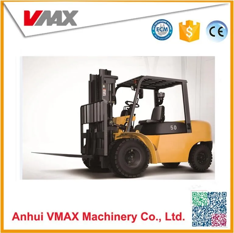 5 Ton Forklift Truck Cpcd50 5t Diesel Forklift With Japan Made Engine - Buy 5 Ton Side-loader ...