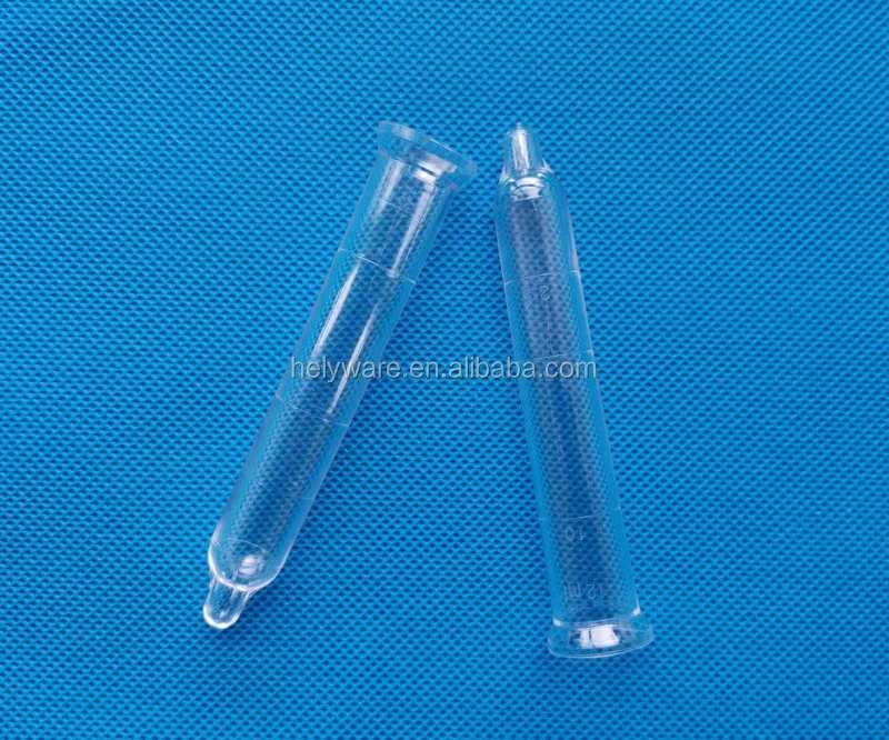 12ml Plastic Urine Sediment Test Tube Centrifuge Tube With Flared Top ...