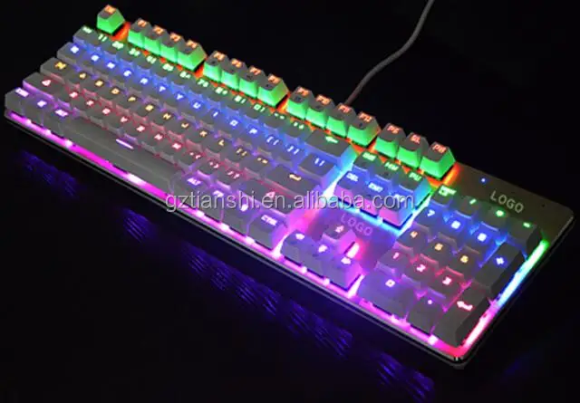 Keyboard Gaming, led warna backlight gaming keyboard dengan mouse ...