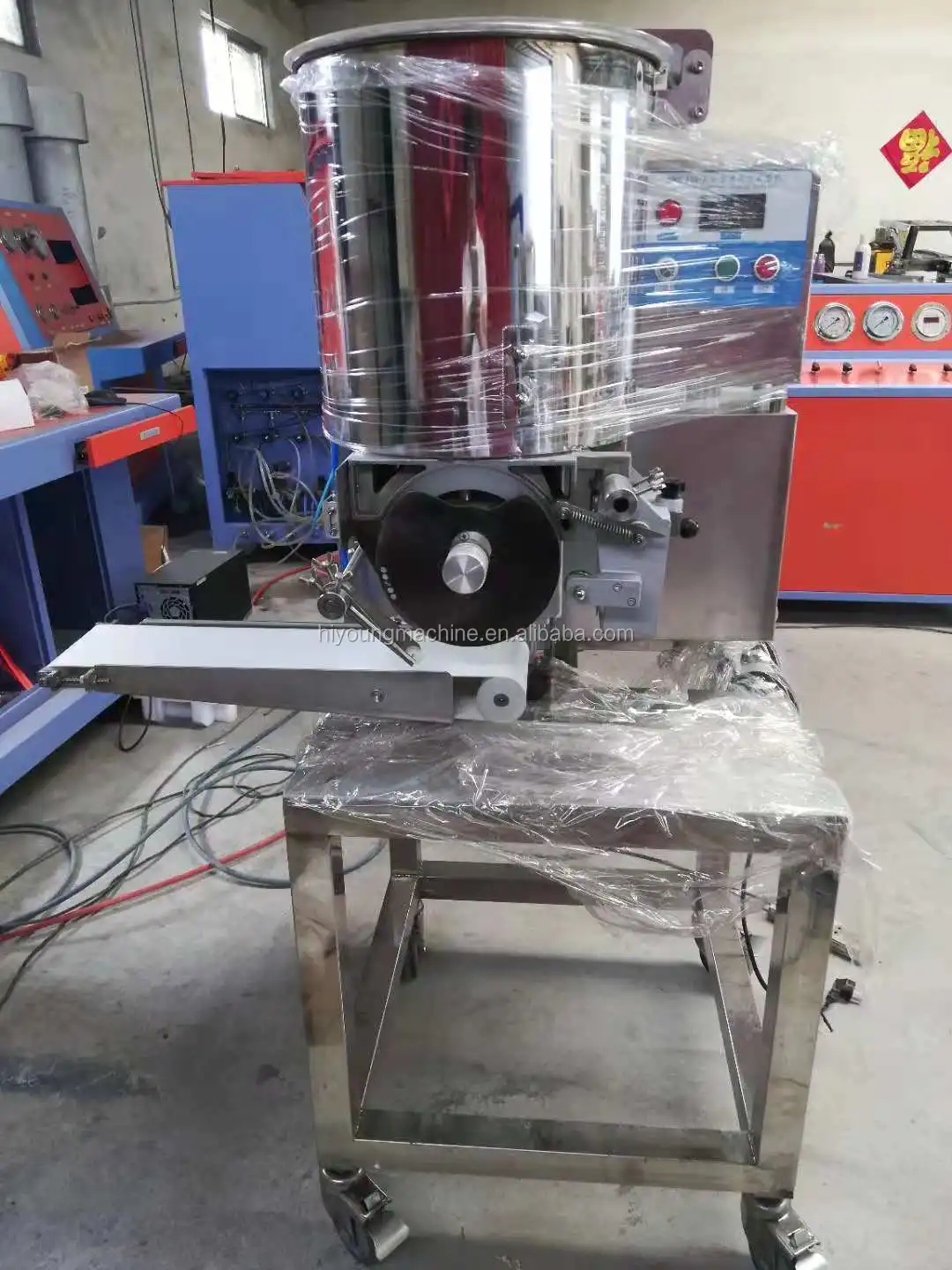 Stainless Steel Beef Machine Steak Meat / Hamburger Patty Making ...