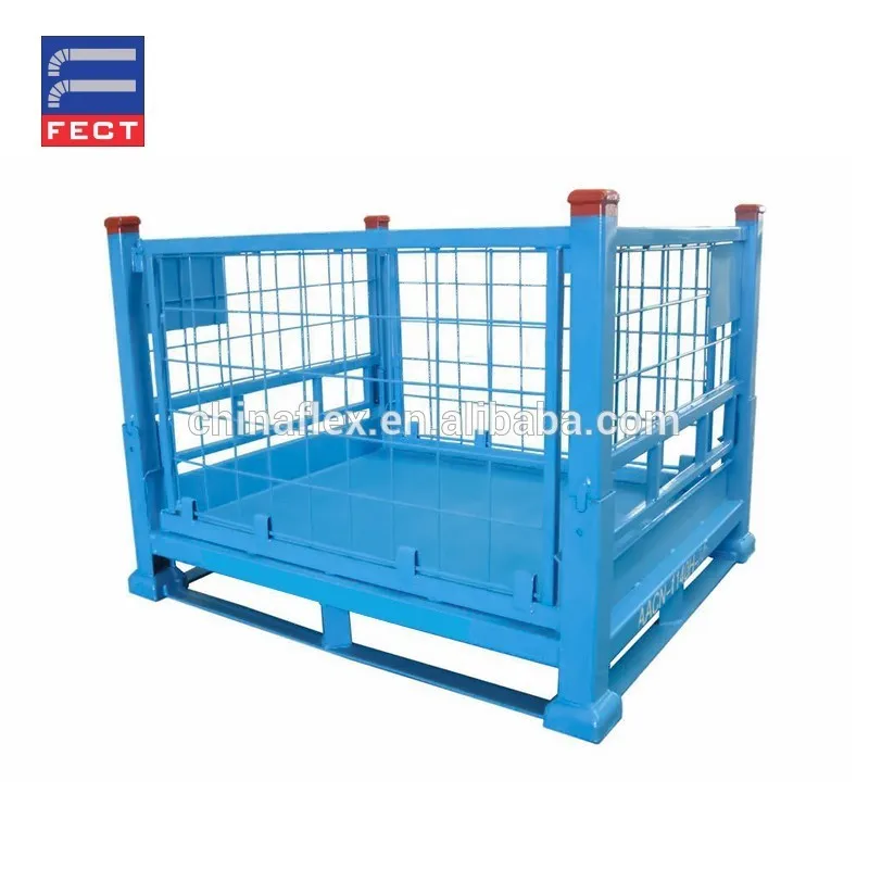 Wire Mesh Demountable/stackable Stillage Cage/crates/container Pallet ...