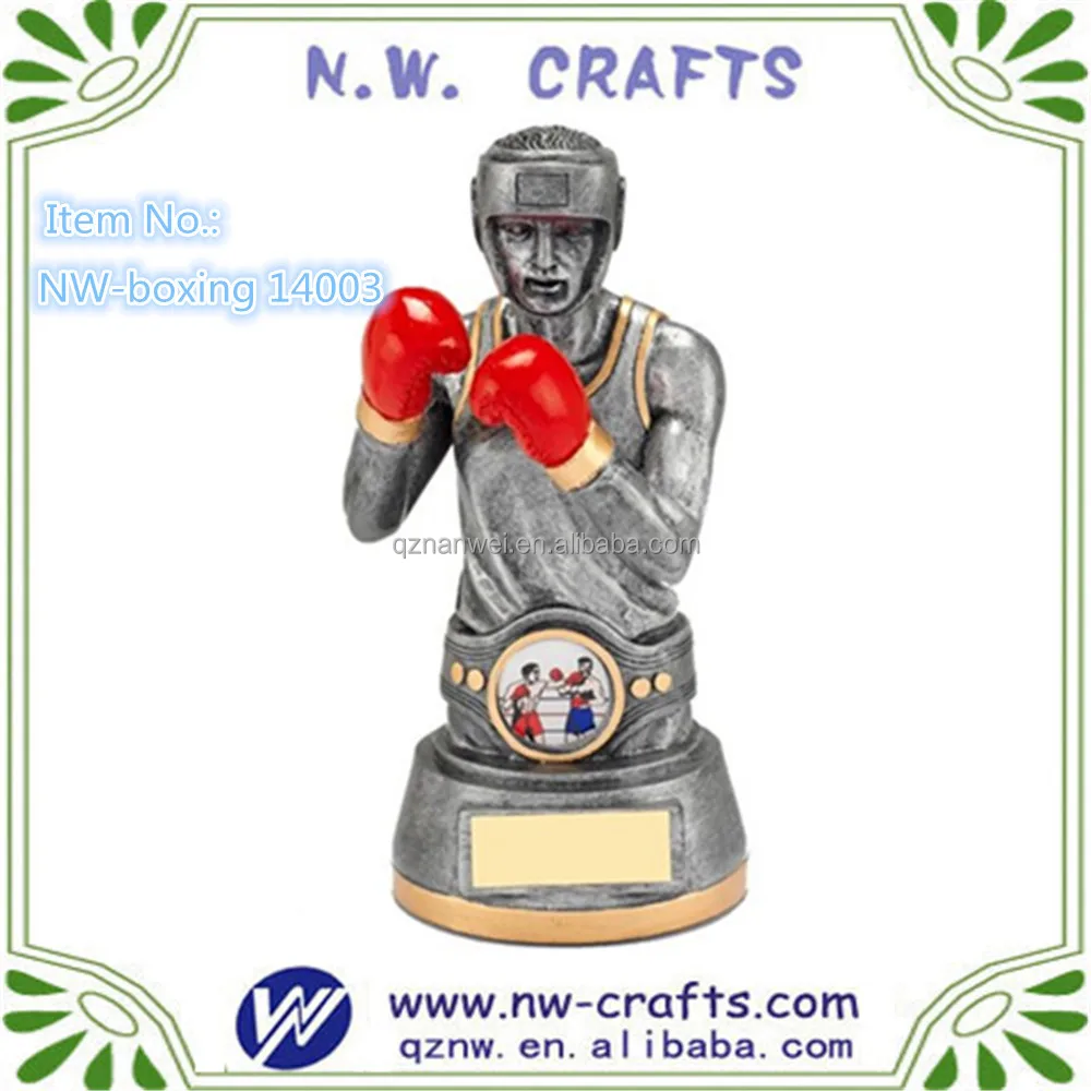 Resin Boxer Boxing Figurines Trophy - Buy Resin Boxing Figurine,Boxer ...