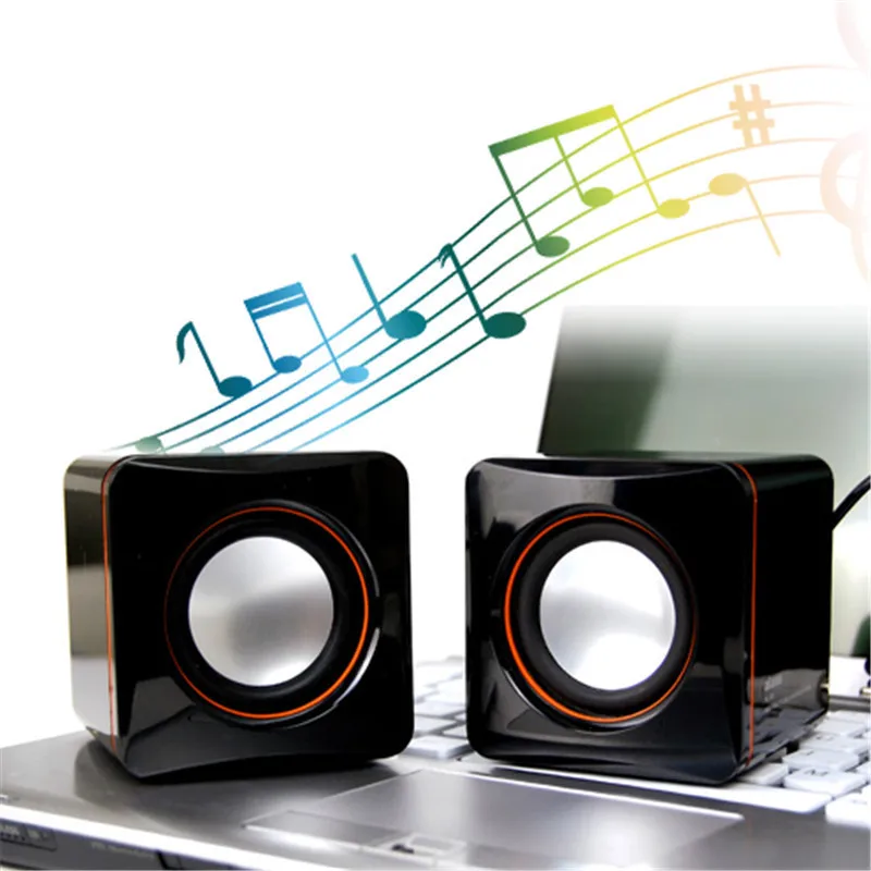 Super Bass 4w Computer Speaker Usb 2.0 Desktop Laptop Mini Speaker ...