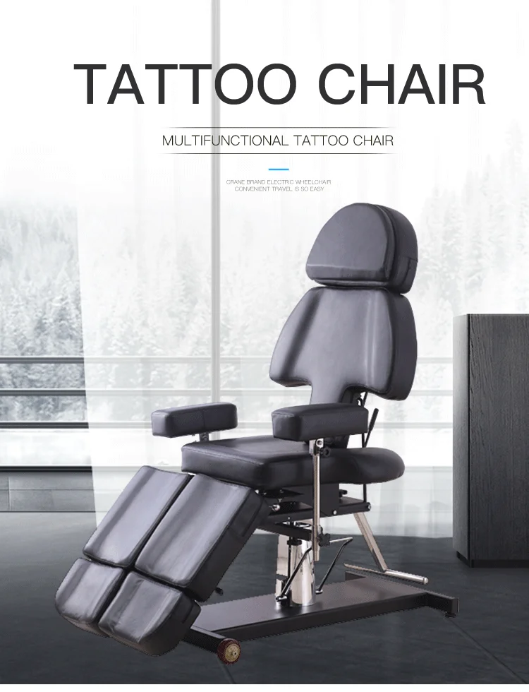 Multi-funct Tattoo Chair Professional Bodi Tattoo Chair Tattoo Hydraul ...