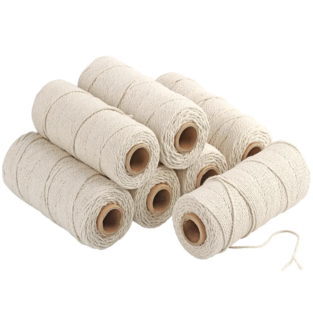 Natrual White Organic 2mm Cotton String,Cotton Rope - Buy 2mm Cotton ...