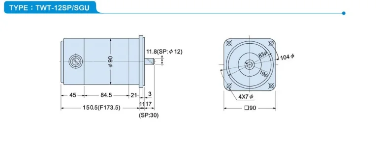 12 Volt 24 Volt Gear Motor Specifications Electric Dc Motor 200w - Buy ...