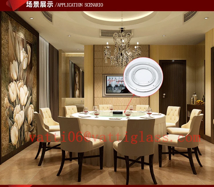 Dining Table Aluminum Turntable,Turntable Swivel Plates,Aluminum Lazy ...