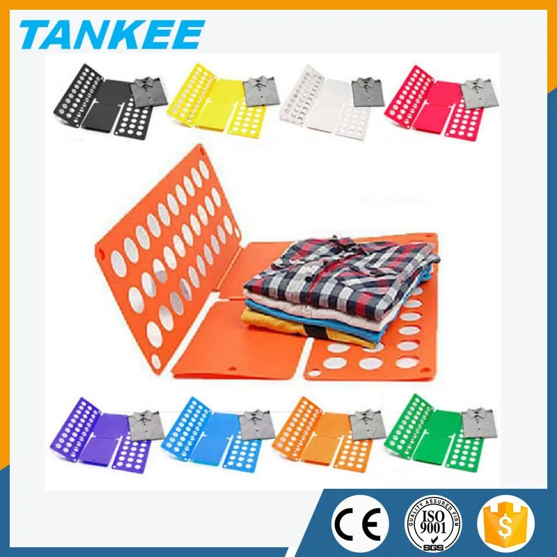 Household Clothes Folder Cloth Folder Plastic Folding Board Shirt ...