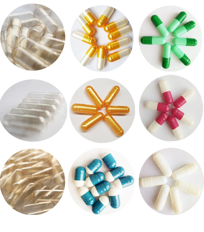 Vegetarian Vacant Capsule Pharmaceutical Empty Vegetable Capsule Size ...