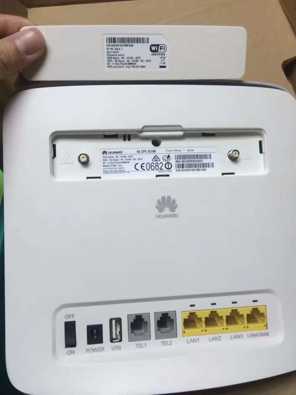 Original 300m Huawei E5186 4g Lte Router E5186s-22a E5186s-61a,Pk B593 ...