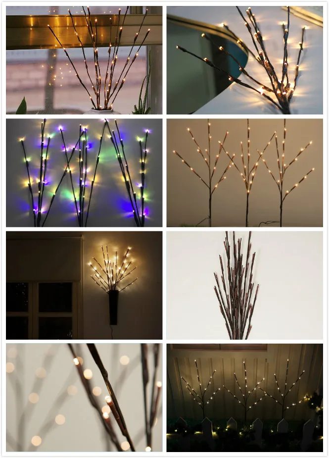 Branche Lighted String Christmas Tree Power Decorative Led Light - Buy ...