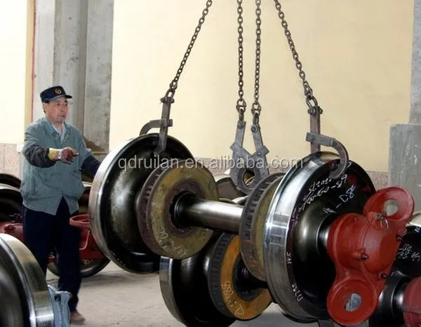 Locomotive Wagon Wheel Set,Train Steel Wheelset - Buy Locomotive Wagon ...