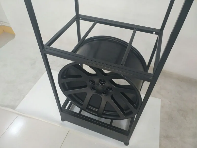 Tradeshow Exhibition Display Storage Rack Shelf Custom Wheel Display Racks
