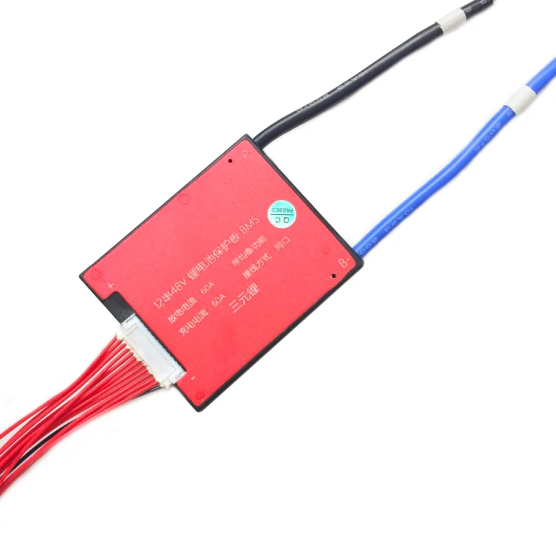 12s 48v 60a Bms Pcb Pcm For 18650 Li Ion Lipo Lithium Battery - Buy Bms ...