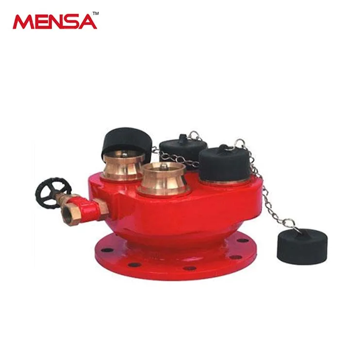 Cheap 2 Way Fire Breeching Inlet for Efficient Firefighting