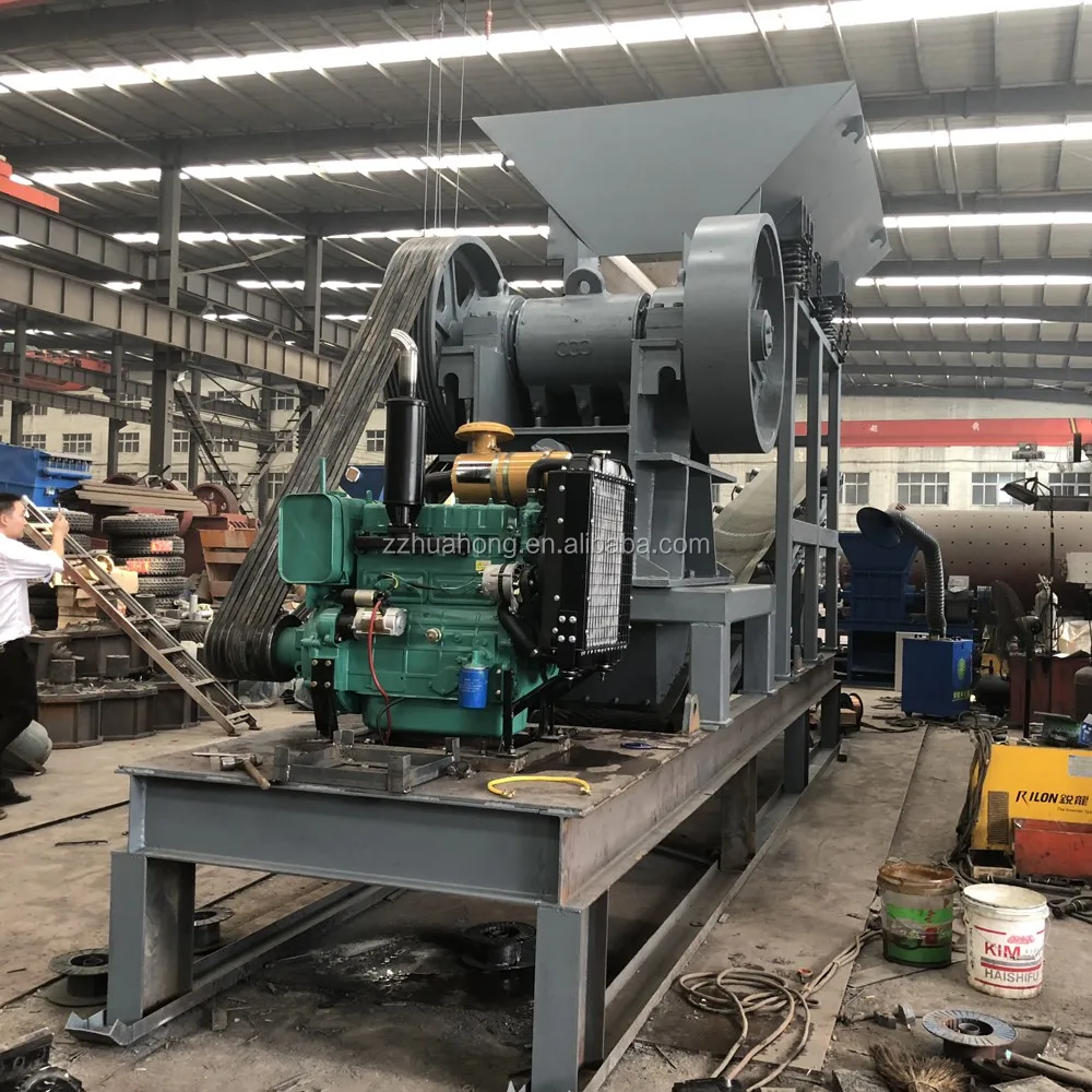 Small Mobile Diesel Jaw Crusher with Screen - High Productivity