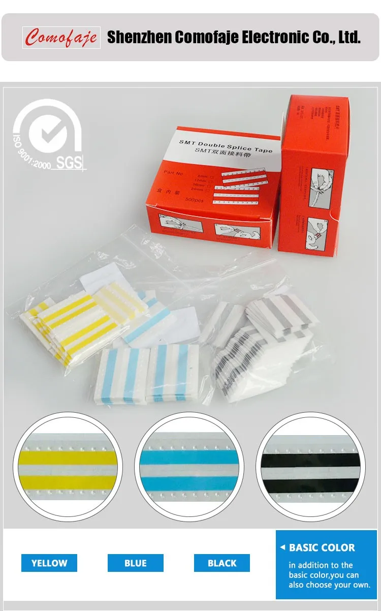 Smt Single Splice Adhesive Tape Smd Joint Tape Connector - Buy Yellow ...