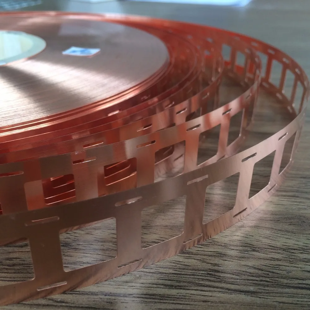 Custom Punching Copper Strip Connector C1100 2p 18650 Copper Strip For ...