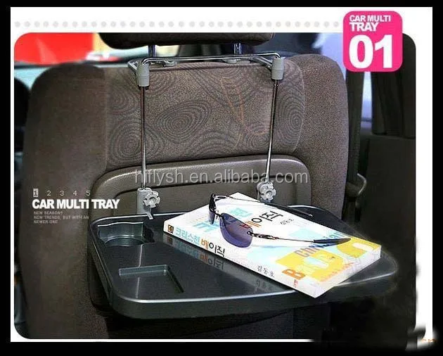 Factory Supply Directly Multi Car Tray Table Folding Car Seat Organizer ...