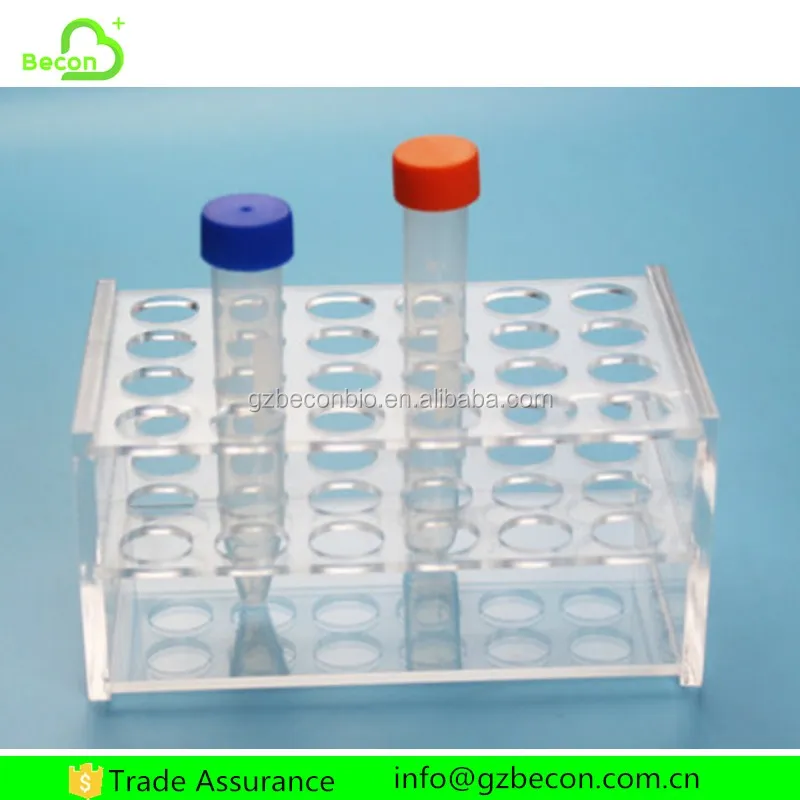 Customize Chemical Resistant Clear Acrylic Test Tube Rack Display - Buy ...
