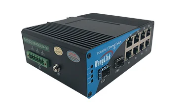 8 Port Industrial Switch Poe Switch 8*10/100/1000mbps Rj45 Poe + 2 ...