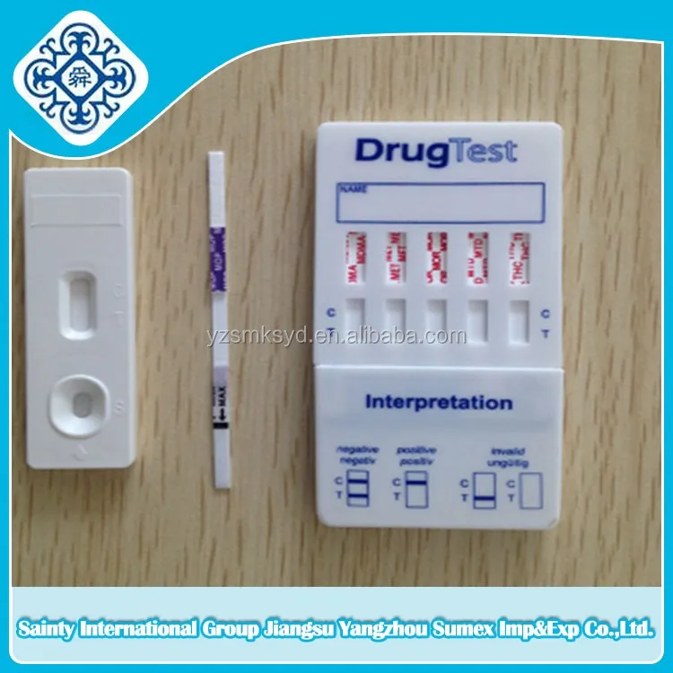 Medical Drug Test Device Multi 5 Panel Drug Urine Rapid Test Kit - Buy ...