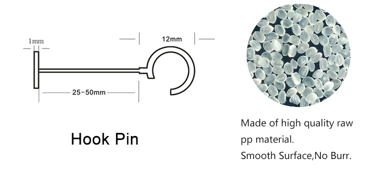 Plastic J Hook Tag Pin - Versatile and Durable Solutions