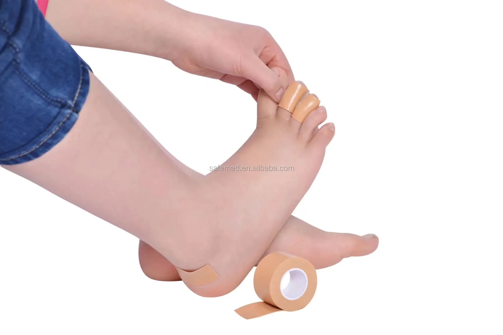 PE Foam Toe Protector for Blisters - Flexible & Waterproof