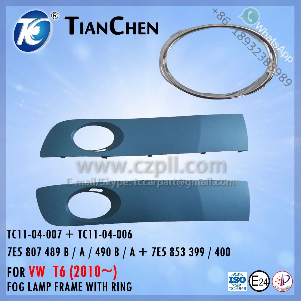 Fog Lamp Frame / Trim / Fog Lamp Grille For Transporter T6 2010 7e5 807 ...